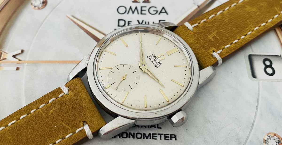 FS - Omega Seamaster Automatic 1954 „fat lug” serviced | Omega Watch Forums