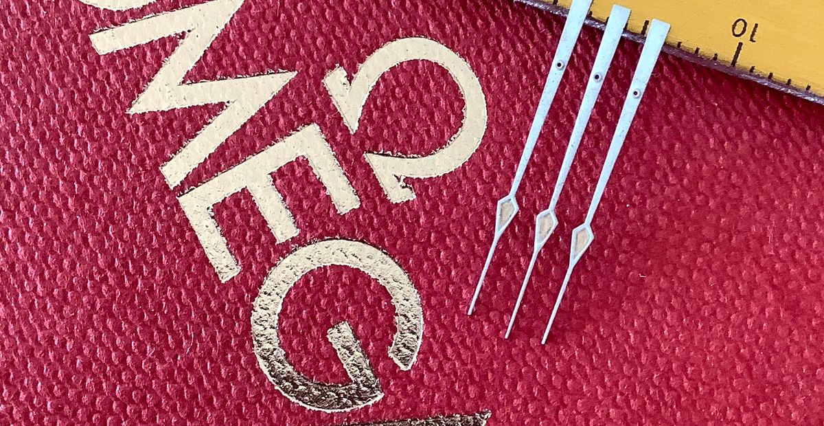 Flat Tail Speedmaster Hands - Variations | Omega Watch Forums