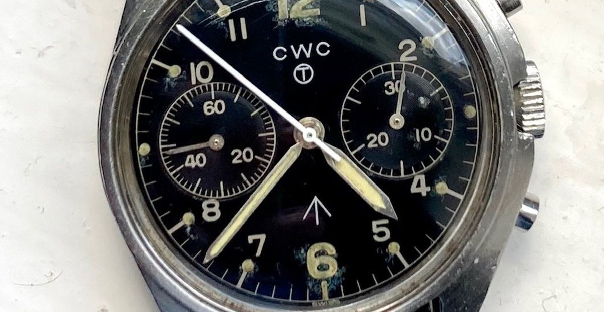 SOLD - CWC Royal Navy Chronograph 1980 | Omega Watch Forums