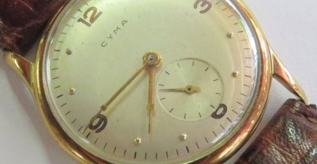 Cyma 14K - gold hallmark and opinions? | Omega Watch Forums