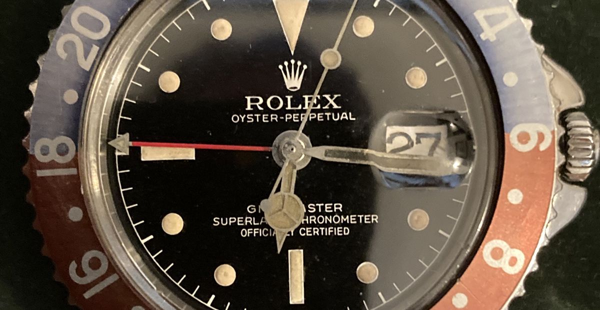 My Vintage Rolex GMT Back From Spa | Omega Watch Forums