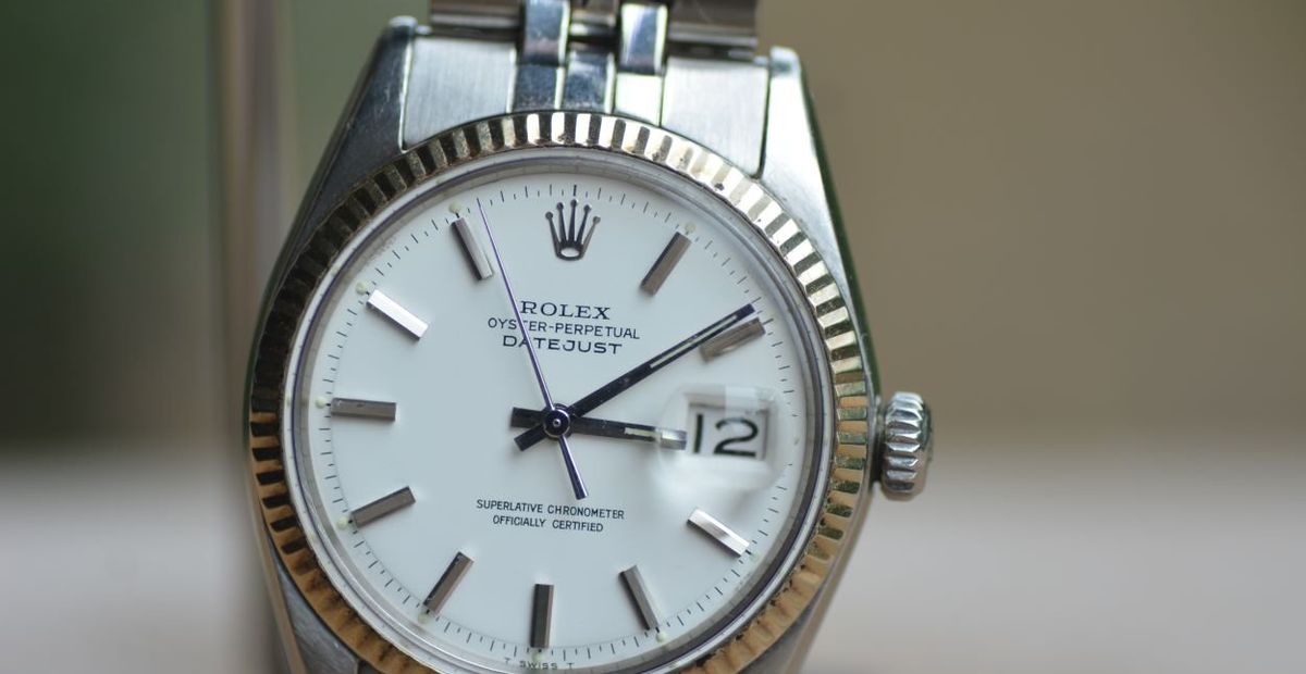 SOLD - FS: Rolex 1601 WG/SS White Dial with Jubilee - $3,336 | Omega ...