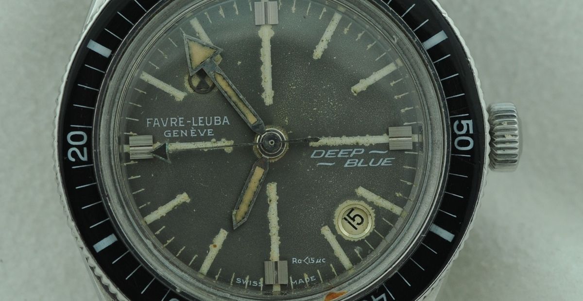 FS - FS: Favre Leuba Deep Blue Mark I | Omega Watch Forums