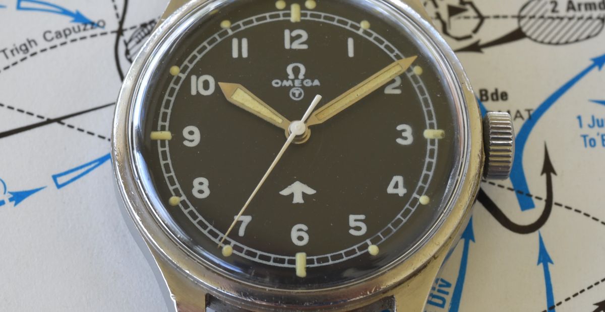 SOLD - Omega "Fat Arrow" CK 2777-1 RAF 1953 | Omega Watch Forums