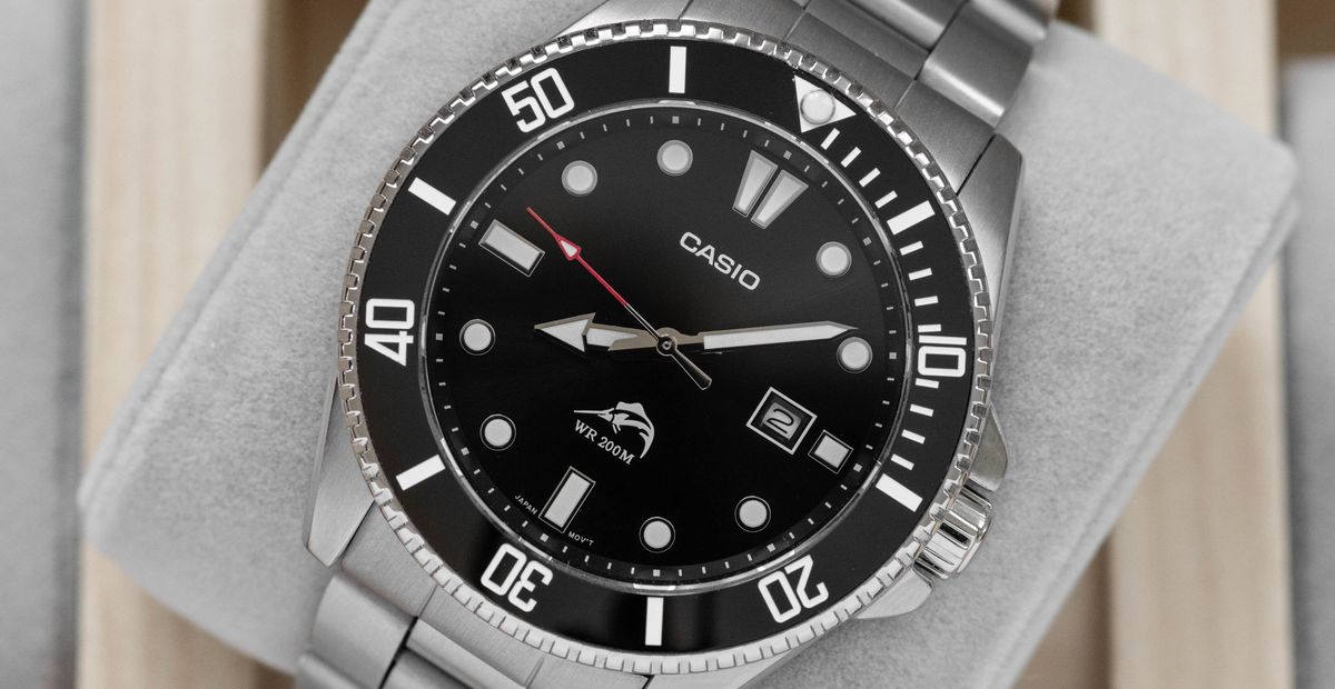 SOLD - Casio Duro MDV-106, Ceramic Bezel, Sapphire Crystal, Three ...