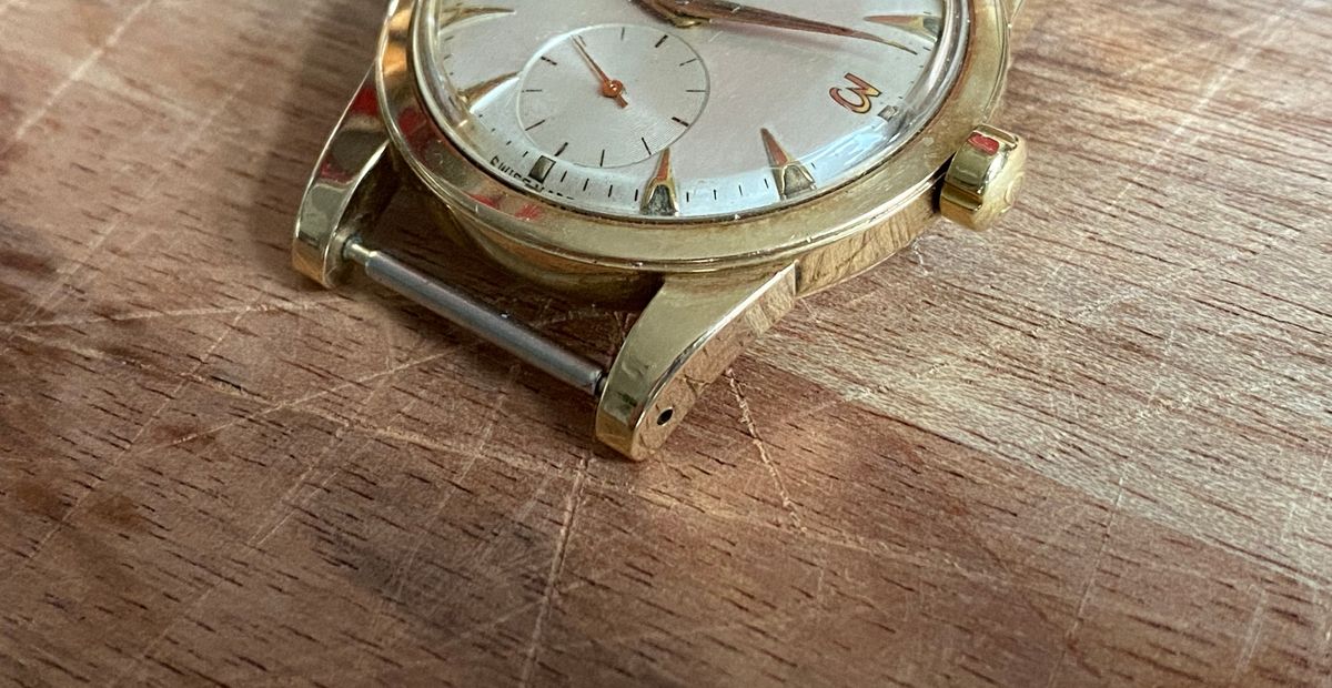SOLD - 1949 Omega Seamaster 2576 in solid gold -1300€- | Omega Watch Forums