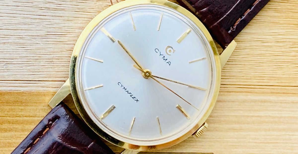 SOLD - Cyma Cymaflex 18k with box 900€ | Omega Watch Forums
