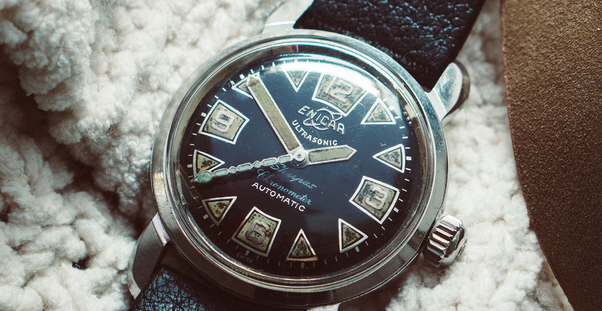 Enicar Sherpas Chronometer Ref. 100/76 AnNS and their arctic mission ...