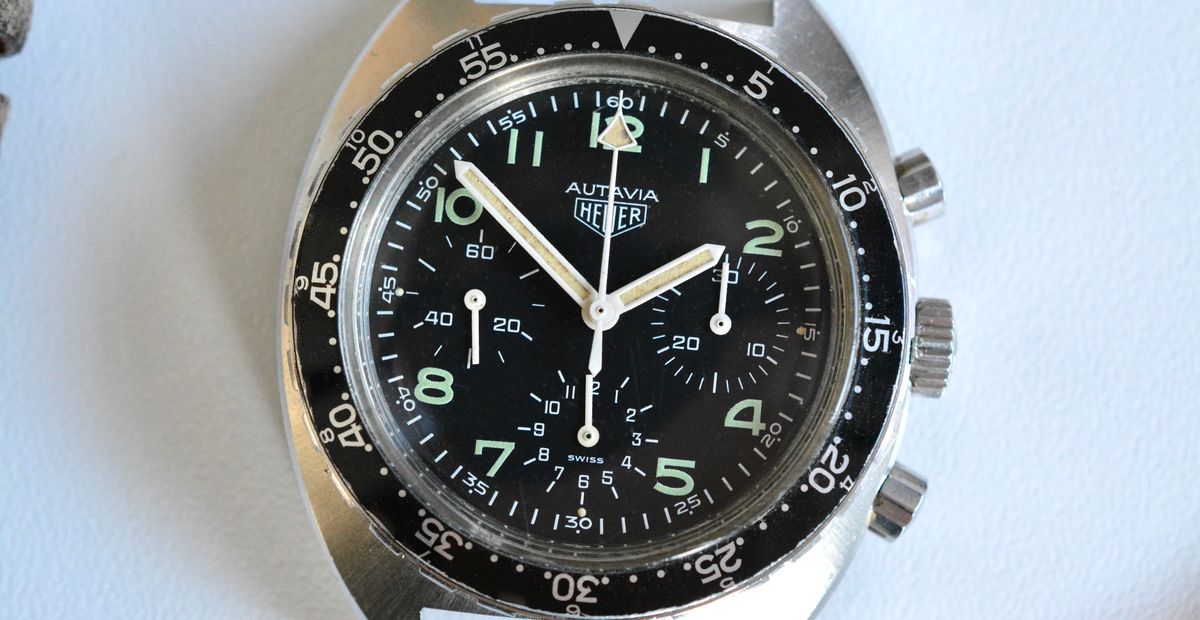 FS - STUNNING HEUER AUTAVIA 73663 "BUND" 100% UNTOUCHED/ ORIGINAL ...