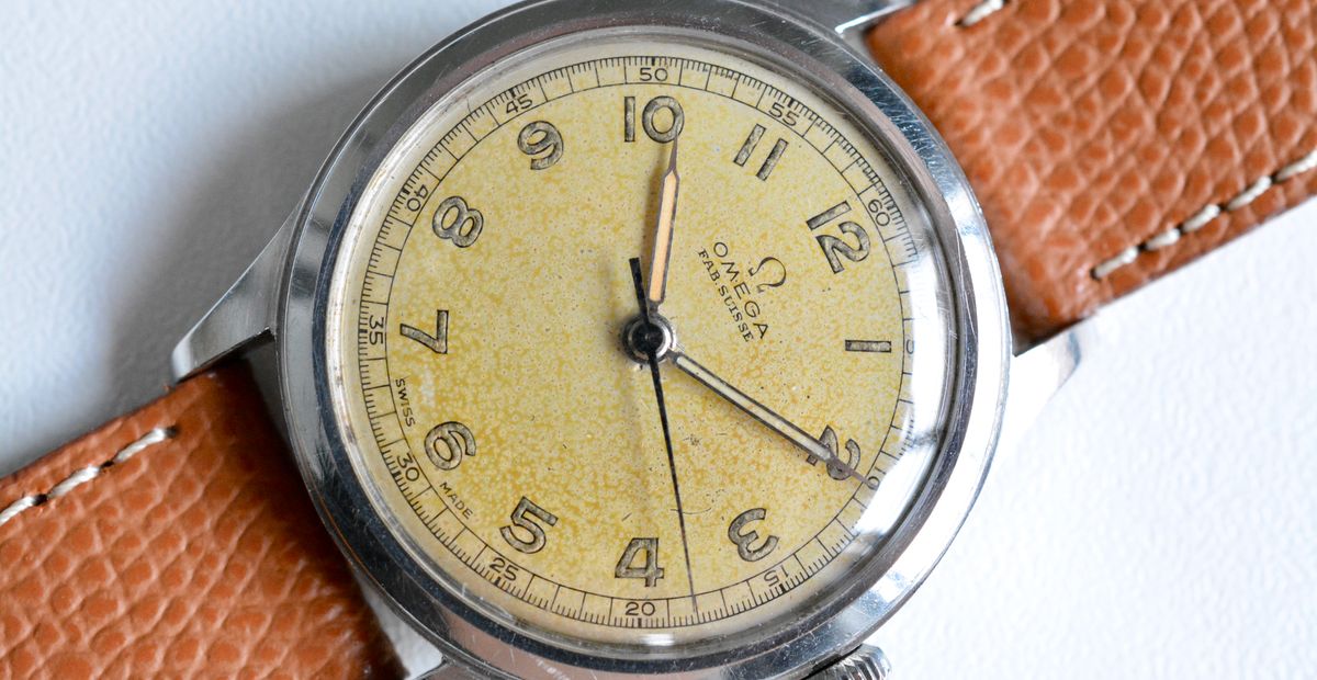 SOLD - STUNNING & RARE OMEGA 2179/6 FAB SUISSE RADIAL DIAL | Omega ...