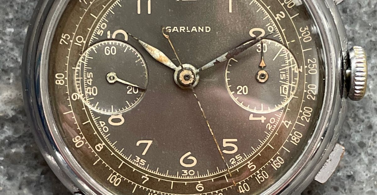 Ball/Garland Chronograph with wild lugs | Omega Watch Forums