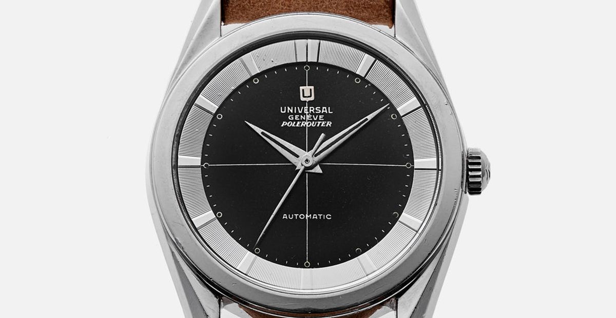 FOUND - Black Steel Polerouter 20217 Series with Clean Crosshair Dial ...