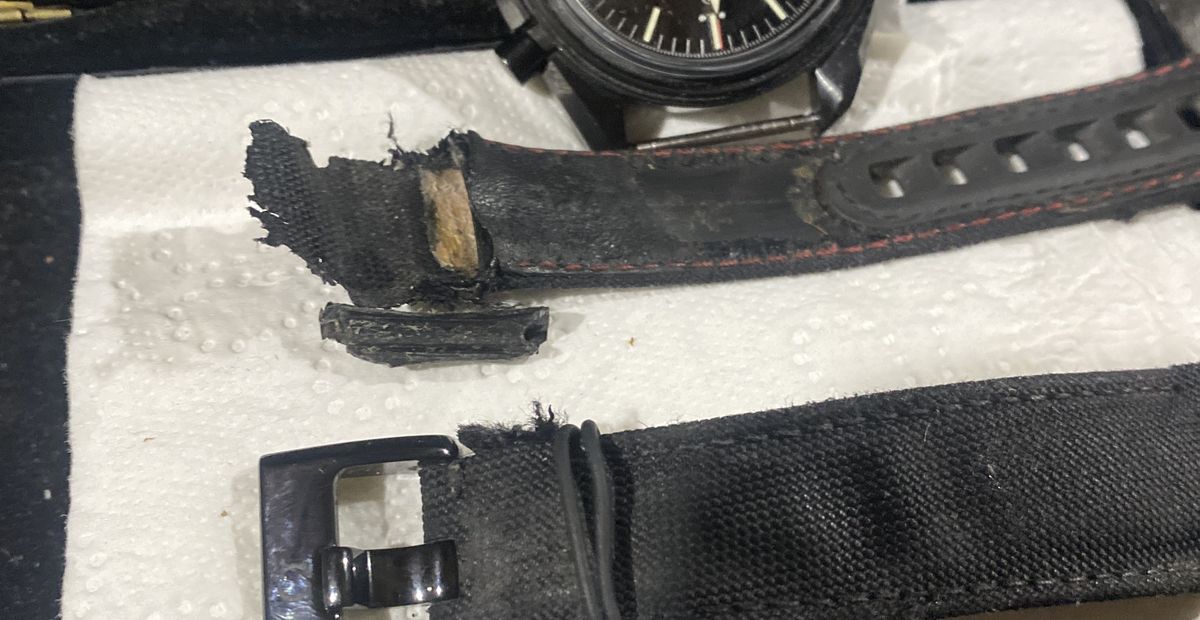 DSOTM canvas strap, ceramic buckle removal???? | Omega Watch Forums