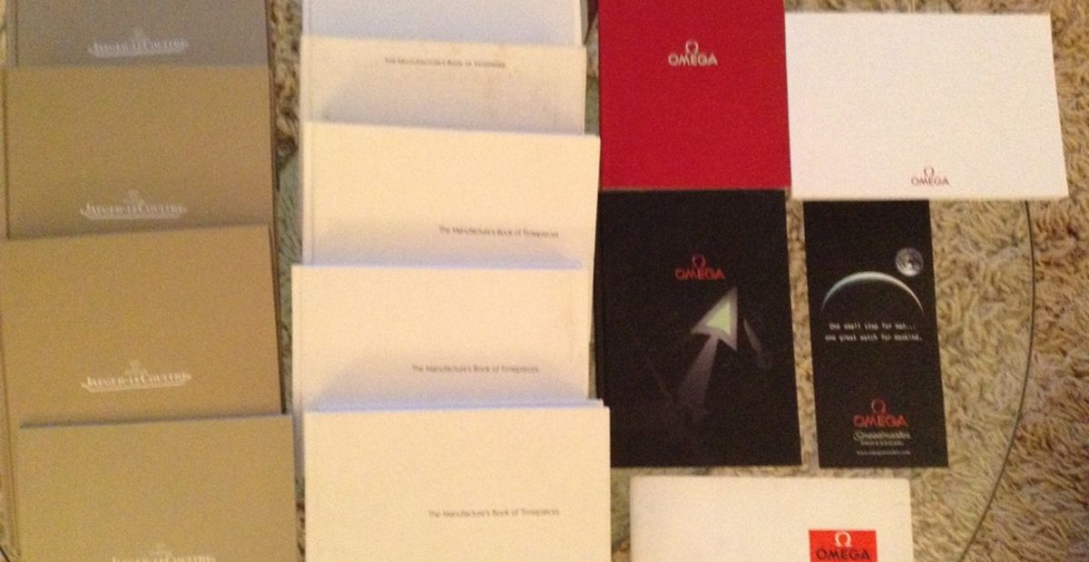 Picked Up A Few Brochures | Omega Watch Forums