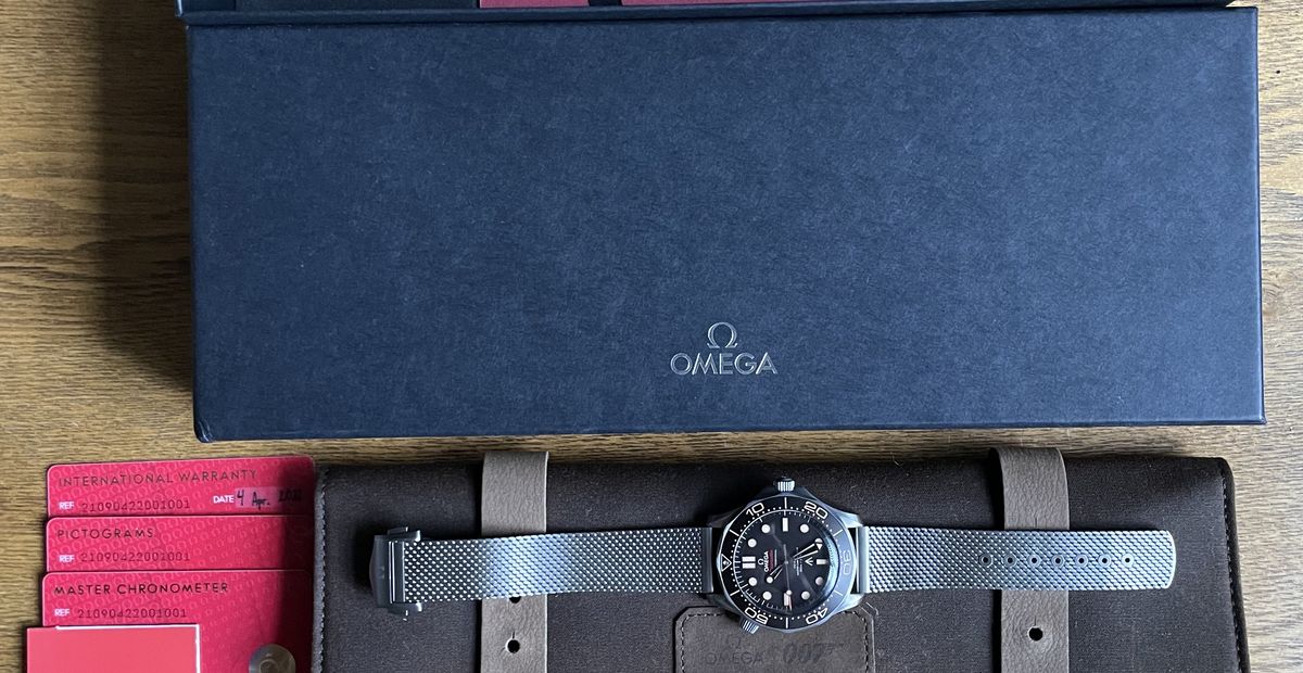 SOLD - Omega Seamaster No Time To Die (NTTD) | Omega Watch Forums