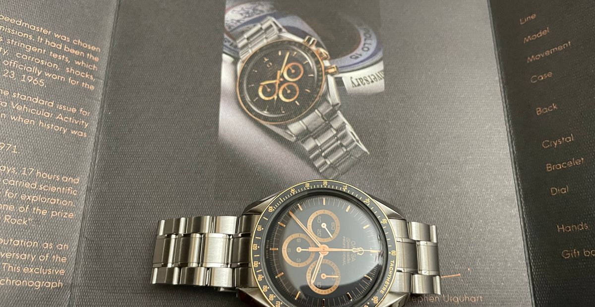 SOLD - Omega Speedmaster - Apollo 15, 35th Anniversary | Omega Watch Forums