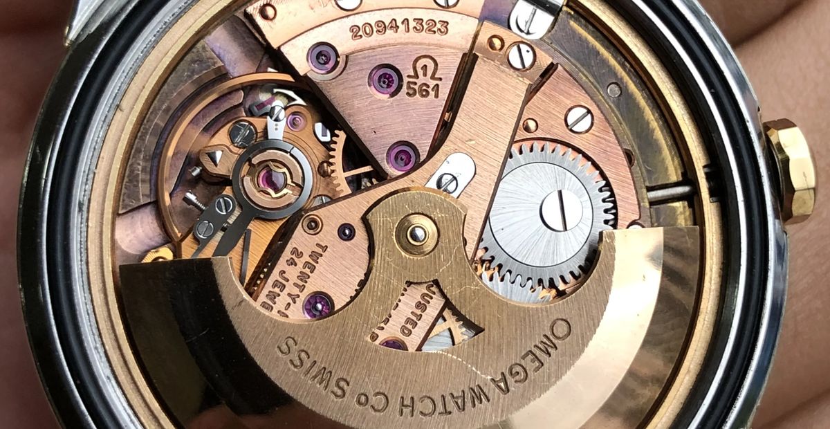 SOLD - (Price Reduced) Omega Constellation Jumbo 168.001, 37mm, gold ...