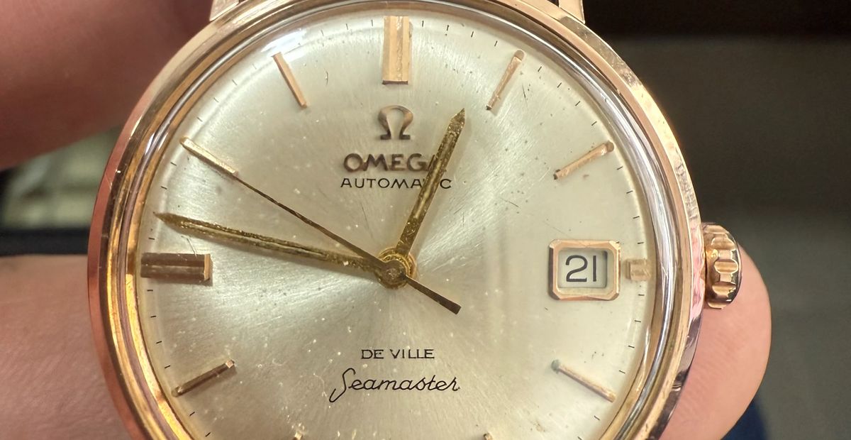 Omega Seamaster De Ville first edition inverted writing | Omega Watch ...