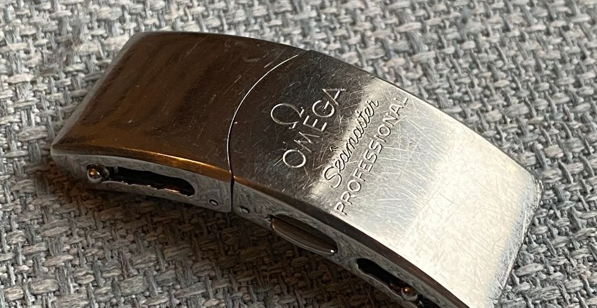 OEM Omega diver deployment. What strap goes with this ref ? | Omega ...