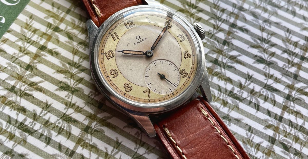 SOLD - Omega Suverän ref 2400 from 1944 | Omega Watch Forums