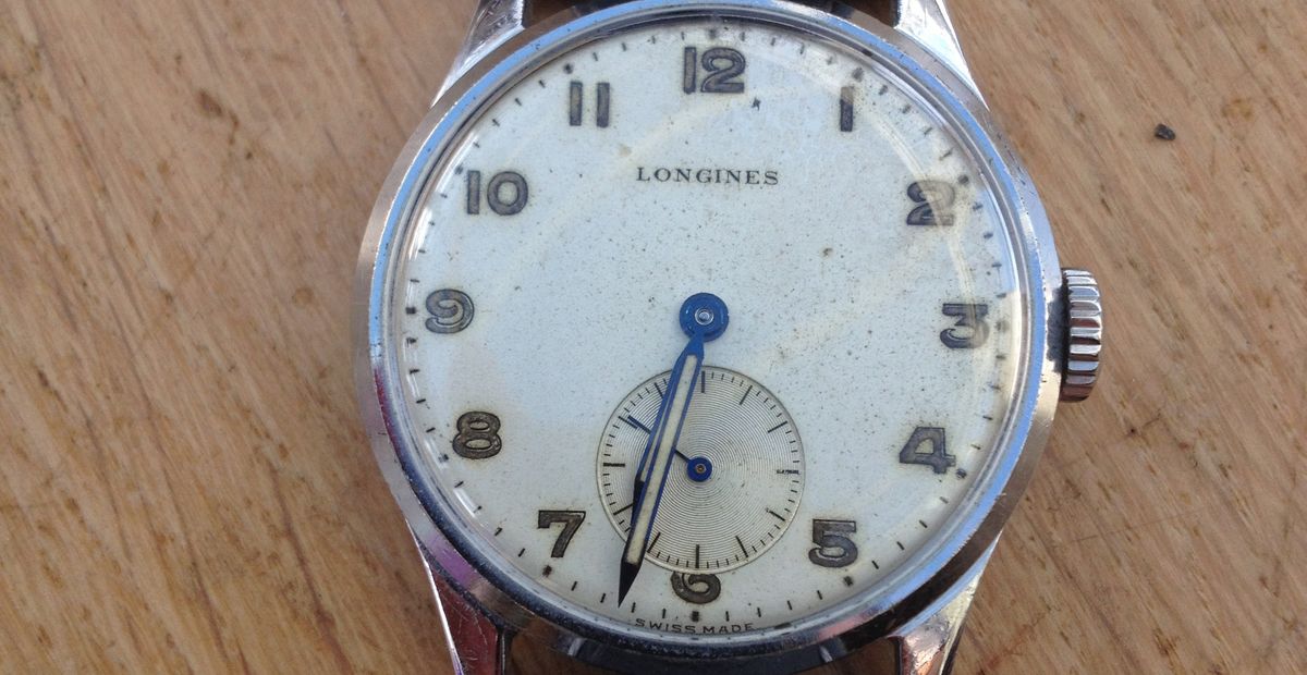 New acquisiton! 50s Longines sub-second | Omega Watch Forums