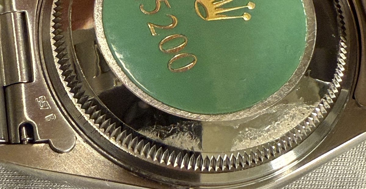 Rolex 15200-Caseback finish oxidation | Omega Watch Forums