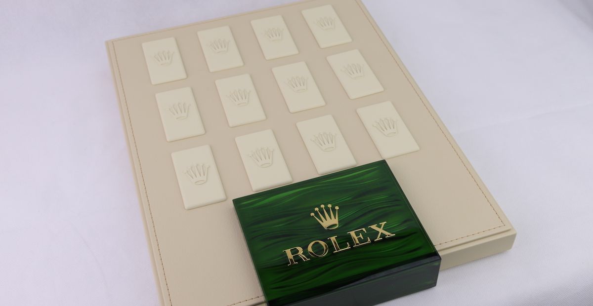 SOLD - Rolex Roldeco Display for 12 watches | Omega Watch Forums