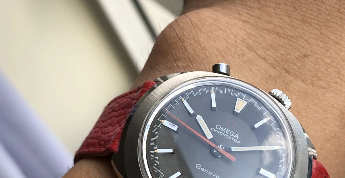 FS - (Price reduced) Omega Chronostop 145.010, relumed dial, original ...