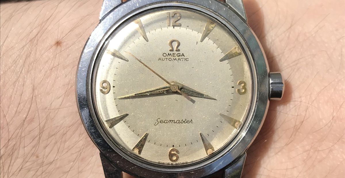 SOLD - [Further Reduced] 1952 St. Steel Omega Seamaster Ref. 2577, 351 ...