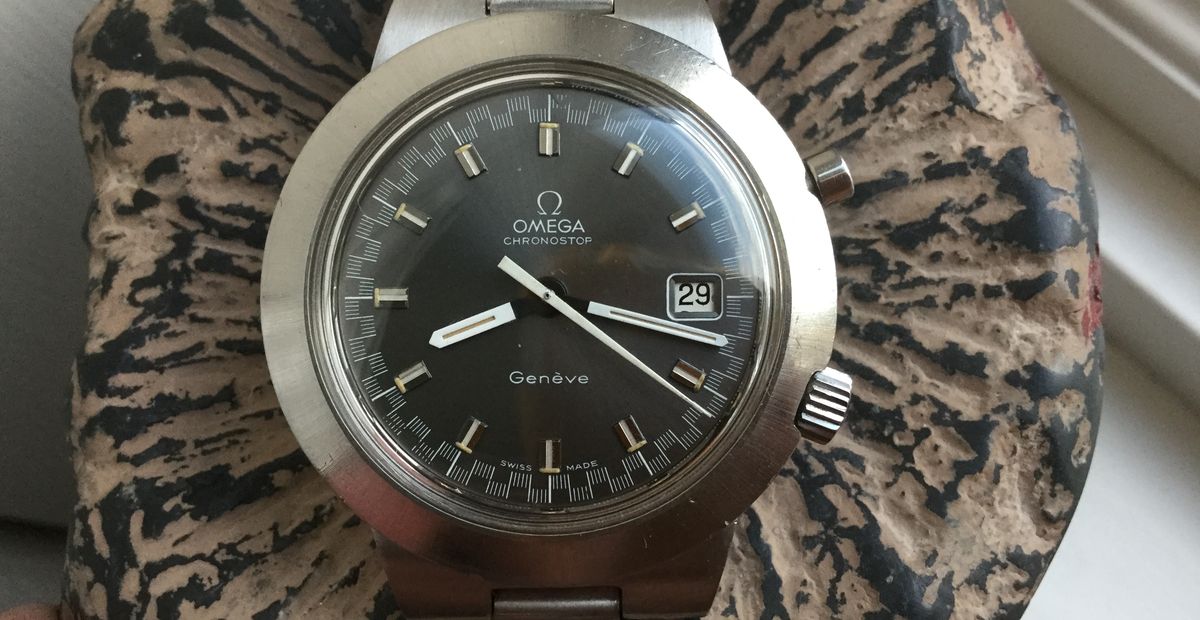 SOLD - Omega cal 920 "Jumbo" Chronstop 41mm - Strap and Bracelet ...