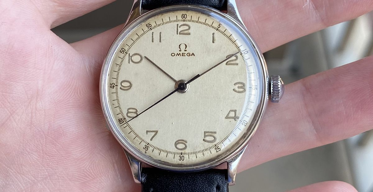 SOLD - [Price Drop] Very Nice 1943 35mm Steel Omega 30t2sc | Omega ...
