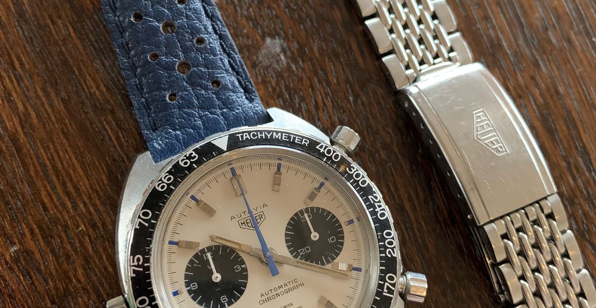 SOLD - Heuer Autavia 1163T "Siffert" - 2nd execution | Omega Watch Forums