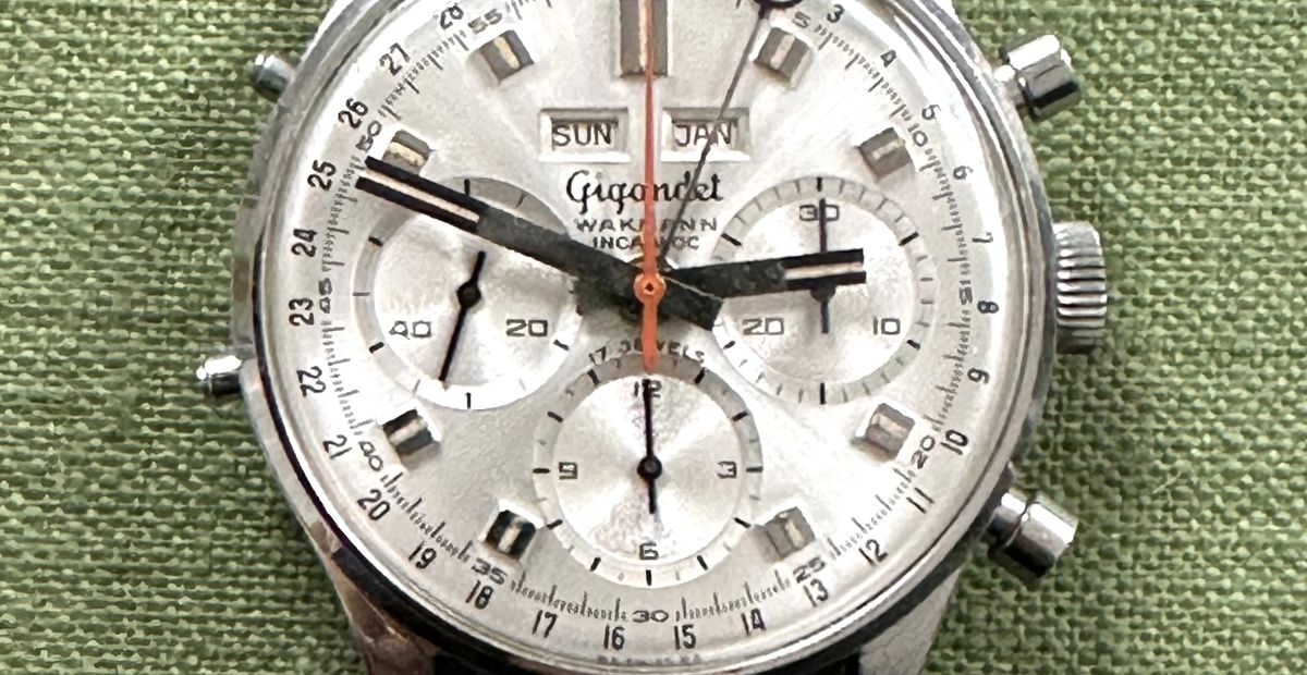 FS - Wakmann Gigandet ref 1309 Triple calendar Serviced | Omega Watch ...