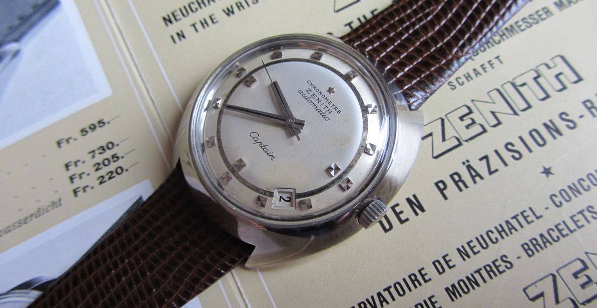 SOLD - Zenith Captain Chronometer | Omega Watch Forums