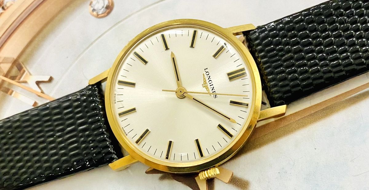 SOLD - Longines 18k gold | Omega Watch Forums