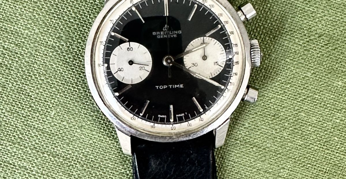 SOLD - Breitling Top Time 2002 from 1967 | Omega Watch Forums