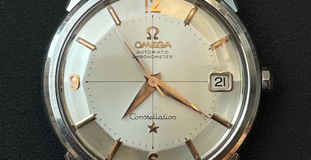 SOLD - Omega Constellation Ref 14393(w/ Rose Gold Markers) | Omega ...