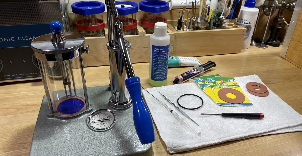 Vintage Water-proof Tester Restoration | Omega Watch Forums