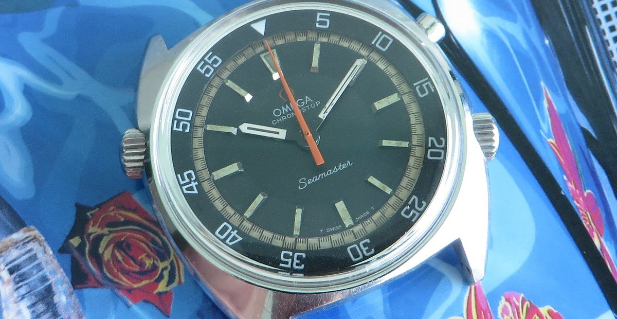 SOLD - Omega Seamaster CHRONOSTOP Jumbo - Ref 145.008 - Rotating Inner ...