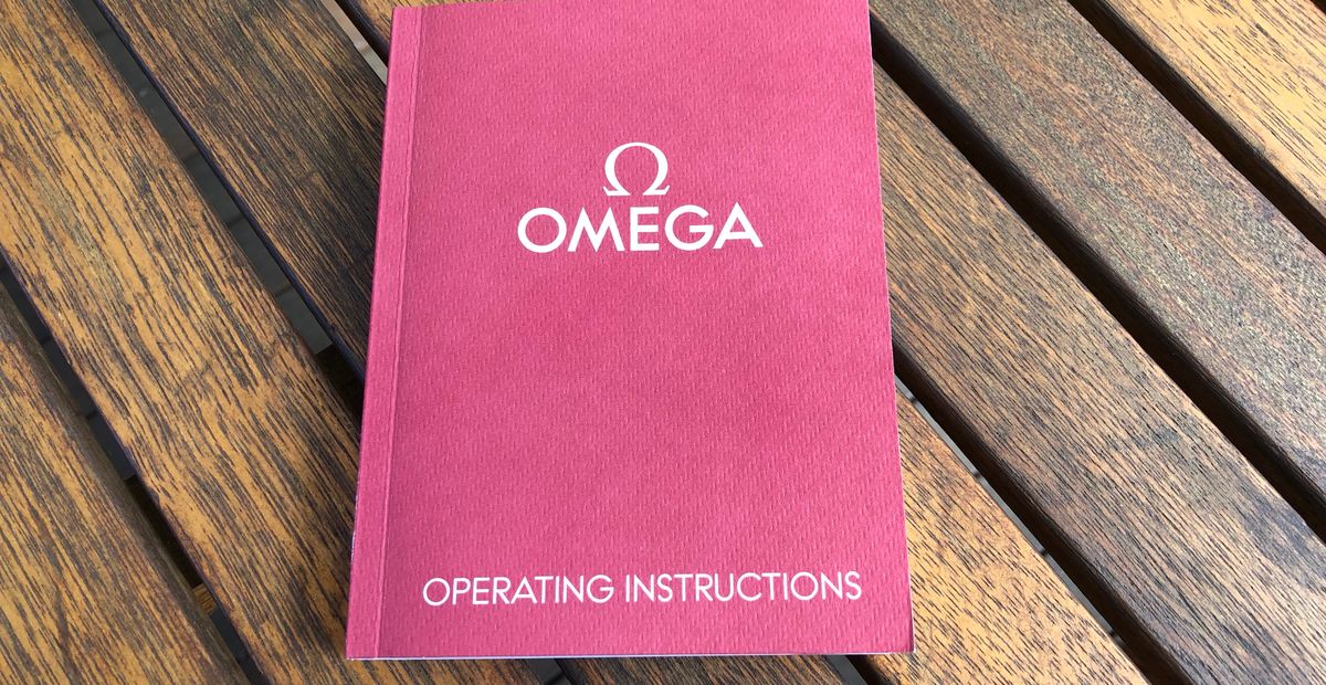 FS - Omega Operating Instructions Booklets | Omega Watch Forums