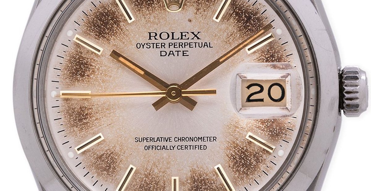 Natural, or creative dial re-working? | Omega Watch Forums