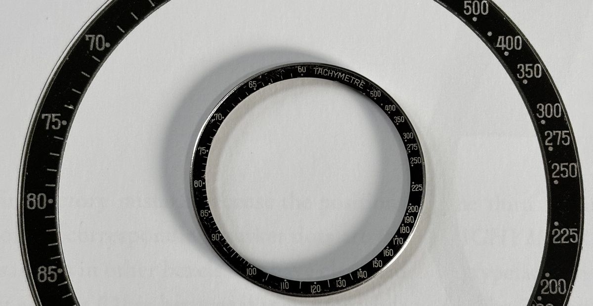 SOLD - Speedmaster B2 bezel | Omega Watch Forums