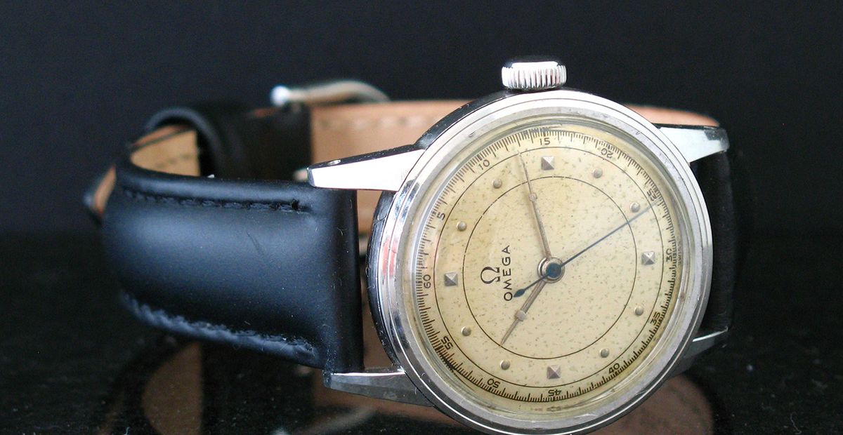 SOLD - Exceptional ca 1942 Stainless Steel Omega - Ref CK 2300 - R17.8 ...