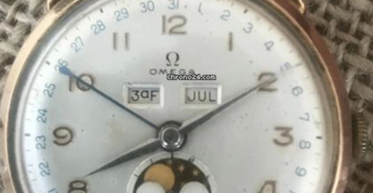 Triple date moonphase 2486-2 queries | Omega Watch Forums