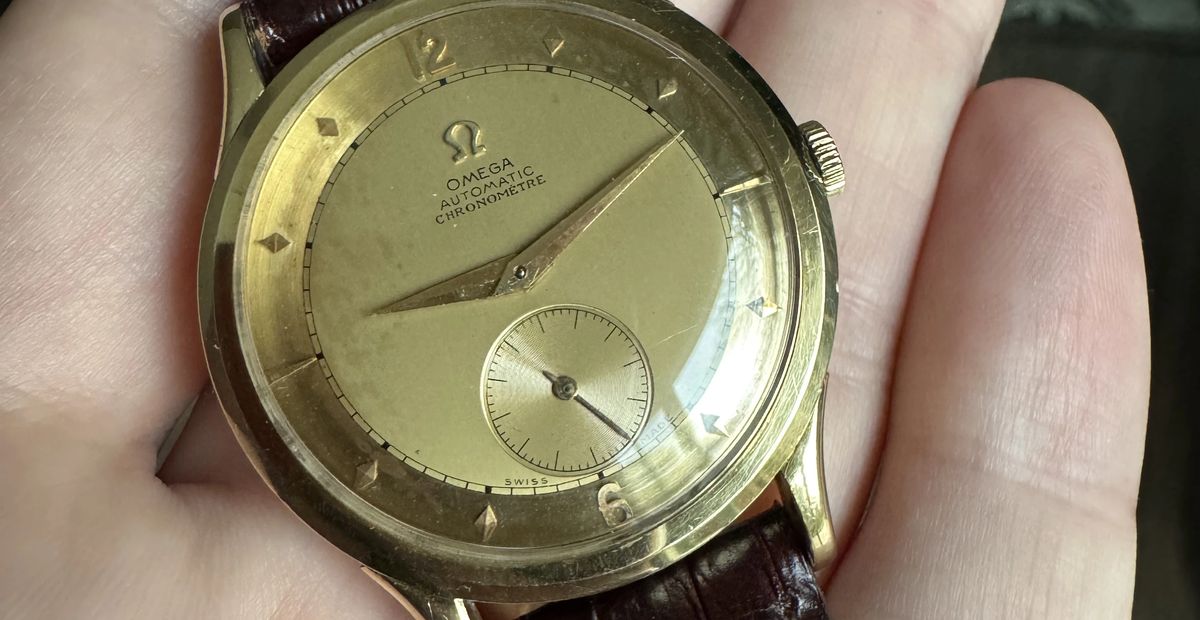 SOLD - Vintage Omega Centenary Ref. OT 2500 - 18k Gold | Omega Watch Forums