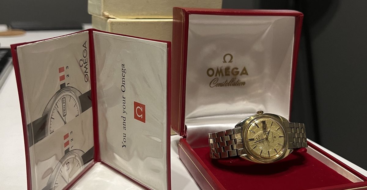 SOLD - 1969 Omega Constellation C-Case 168.029 - Serviced - Box ...