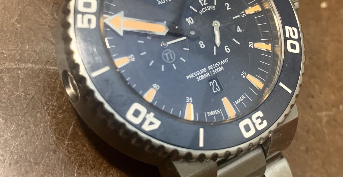 FS - Oris Tubbataha LE, Titanium Bracelet, Regulator, Full Kit | Omega ...