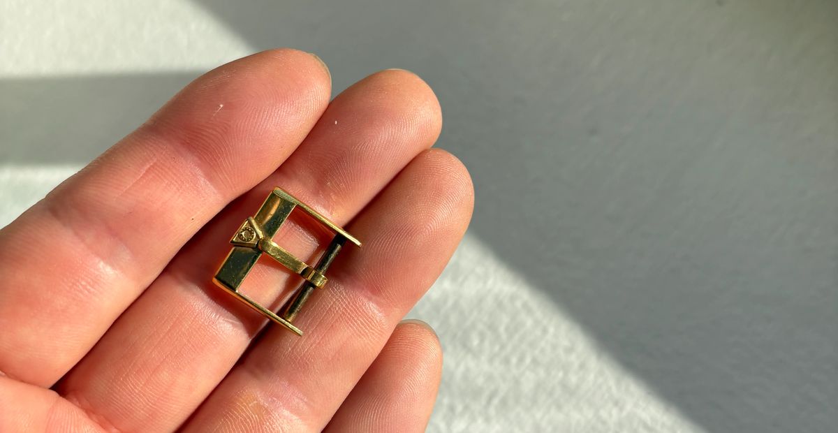 SOLD - Vintage Alpina 16mm Buckle Gold Plated | Omega Watch Forums