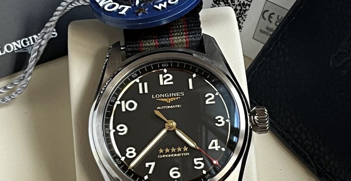 SOLD - Longines Spirit Titanium 40mm Ref L3.810.1.53.2 (Canada) | Omega ...