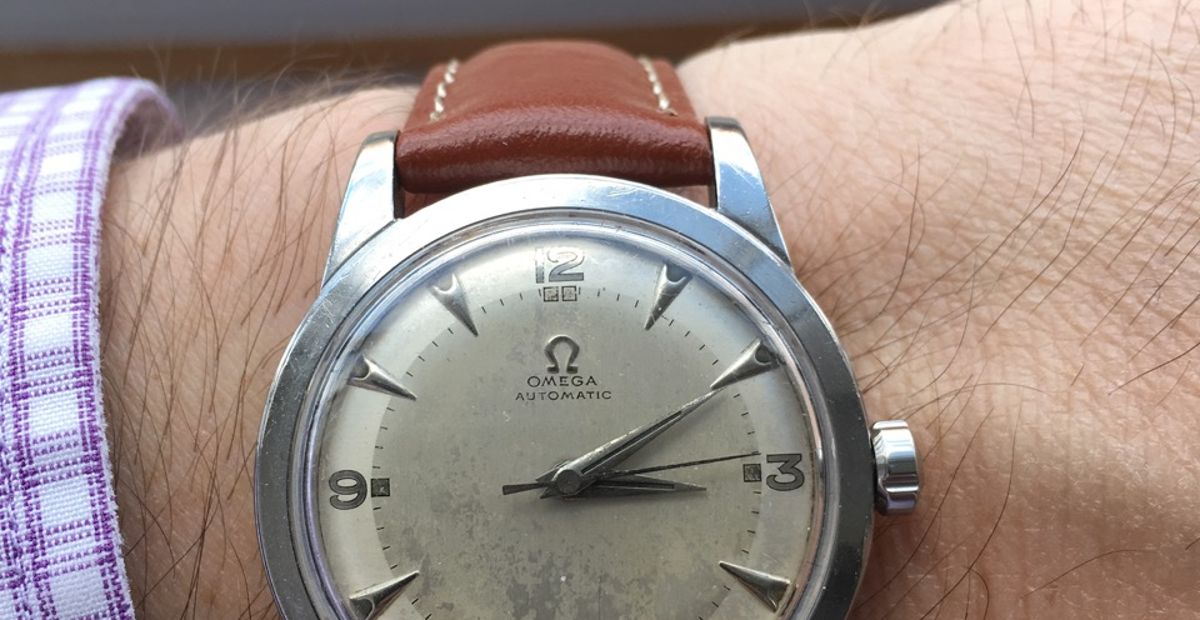 SOLD - Omega 2577-4 Automatic Bumper 1949 Seamaster: Serviced, Warranty ...